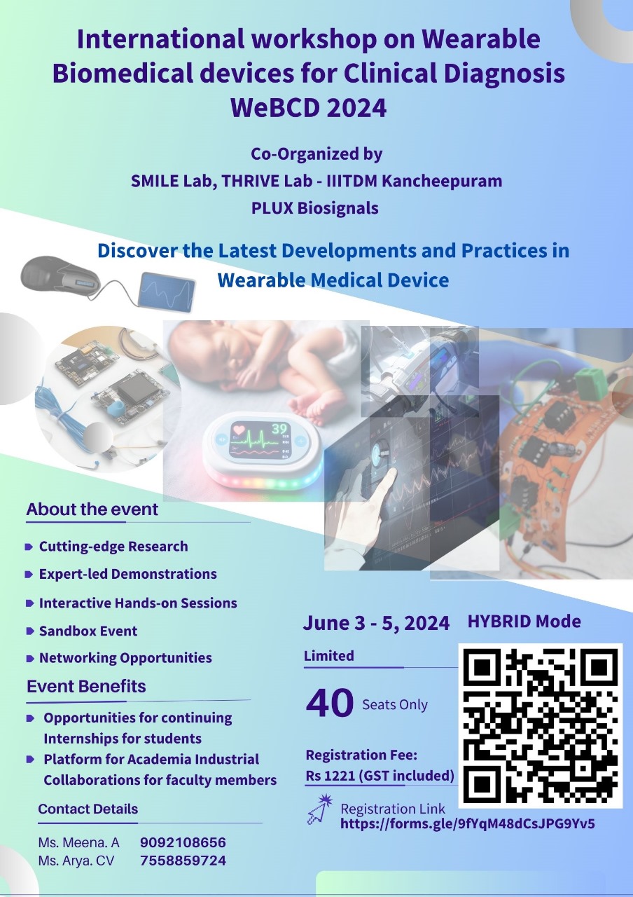 International Workshop on Wearable Biomedical Devices for Clinical ...